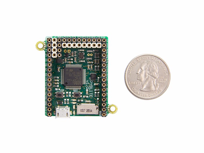 Micropython Pyboard Lite V10 With Accelerometer And Headers Python