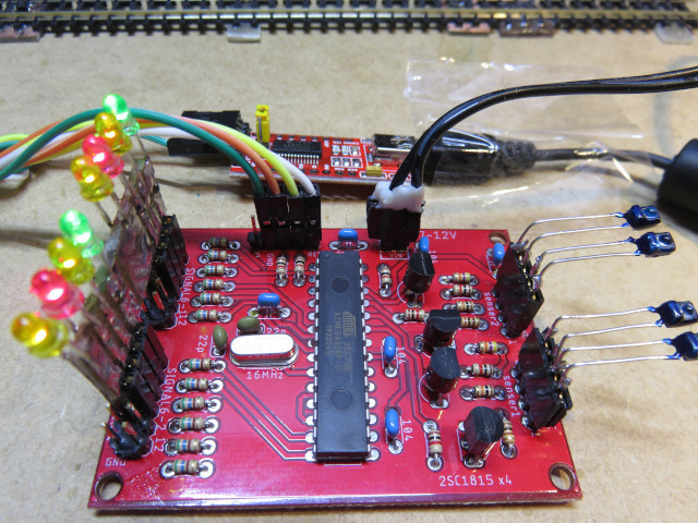 Railroad model sensor automatic timer signal - Seeed Fusion Gallery