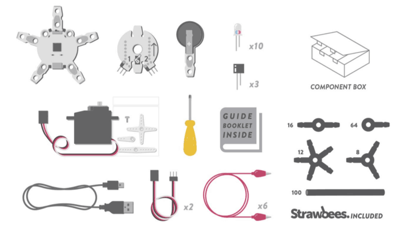 Quirkbot Robotic Creatures Kit - Seeed Studio